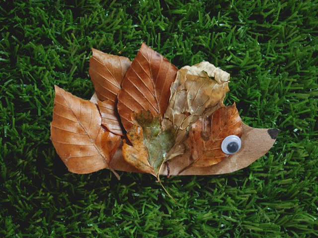 Leaf Hedgehogs | Something for the Weekend - Very Much So...